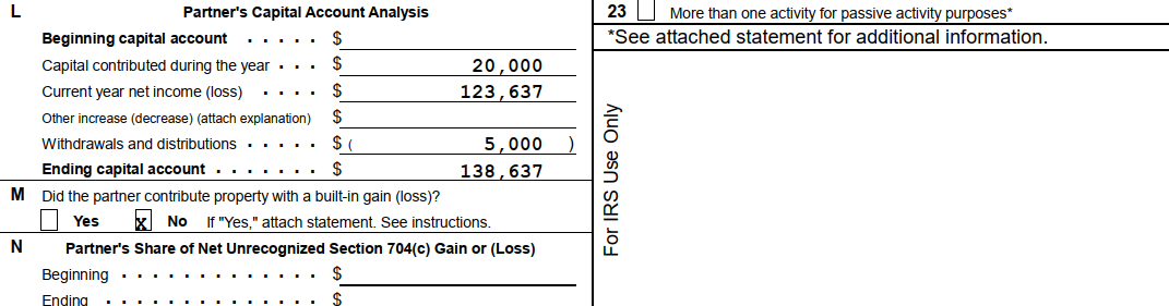 Capital Contributions